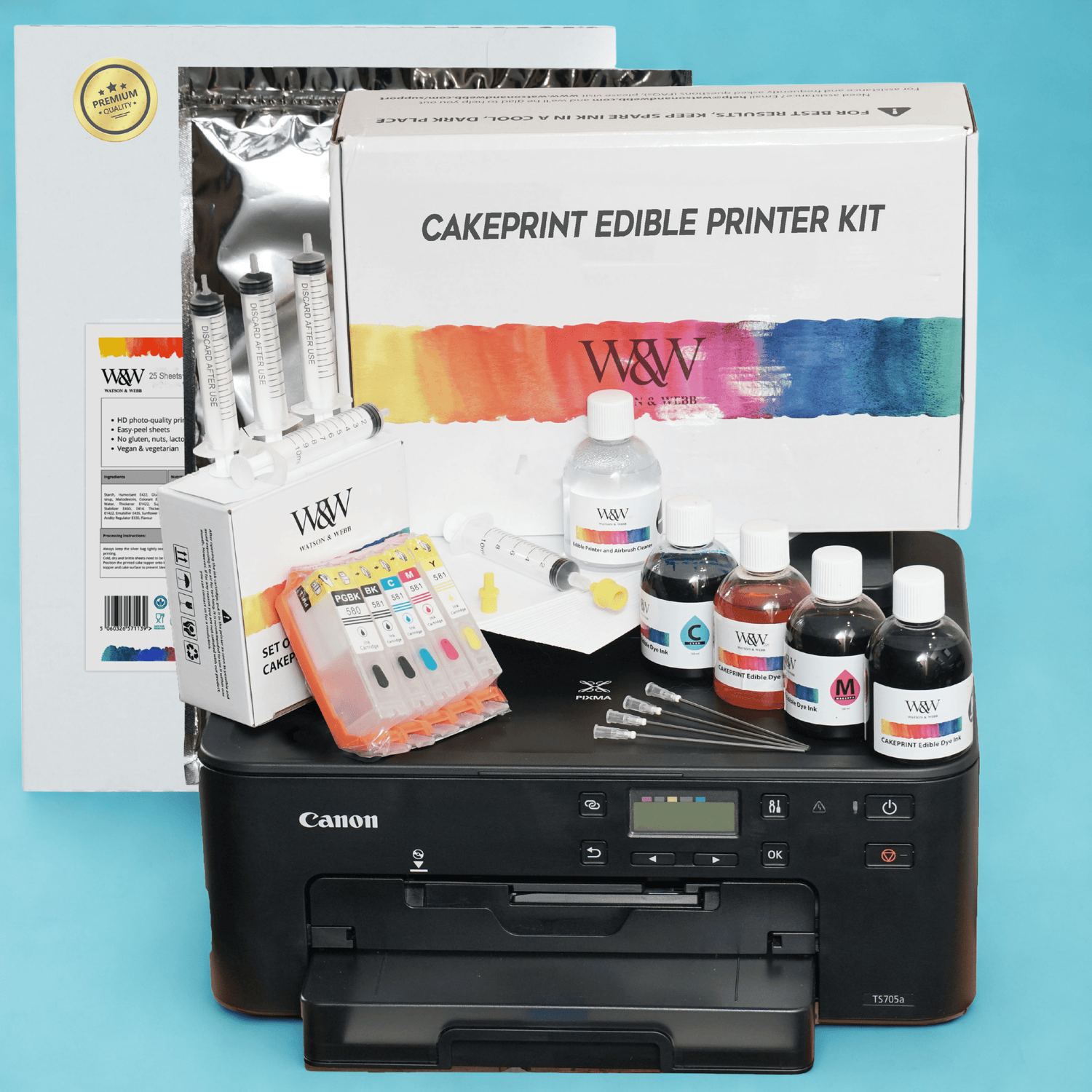 Canon TS705a Edible Printing Guide – Perfect Images Every Time – Watson ...